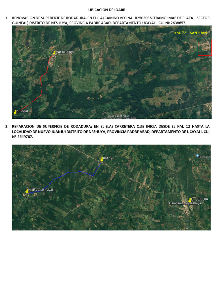 Ubicación de Ioarr | PDF