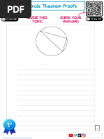 Circle Theorem CSEC Questions | PDF | Circle | Angle