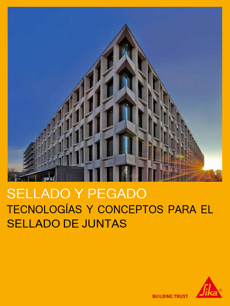 2.Tecnología y Conceptos Para El Sellado de Juntas | PDF | Adhesión ...