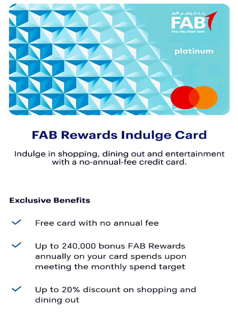 Fab Rewards Indulge | PDF