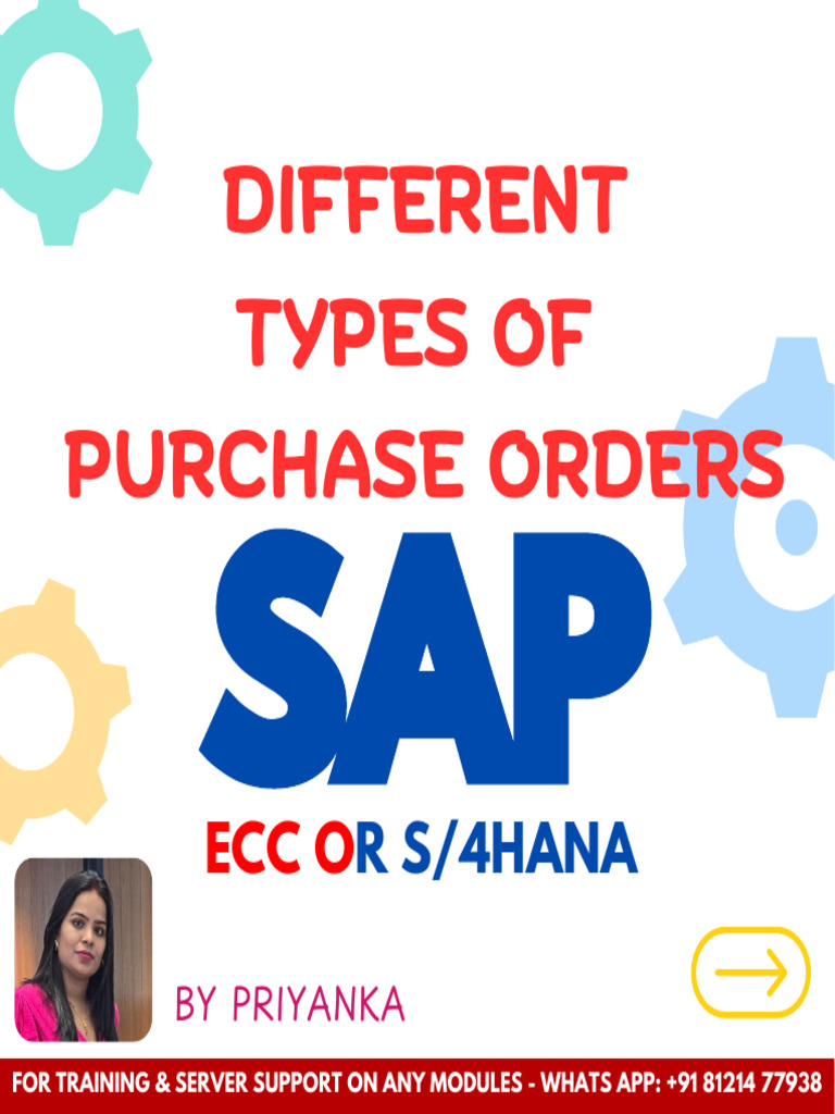 Different Types OF PO 1736396318 | PDF | Procurement | Warehouse