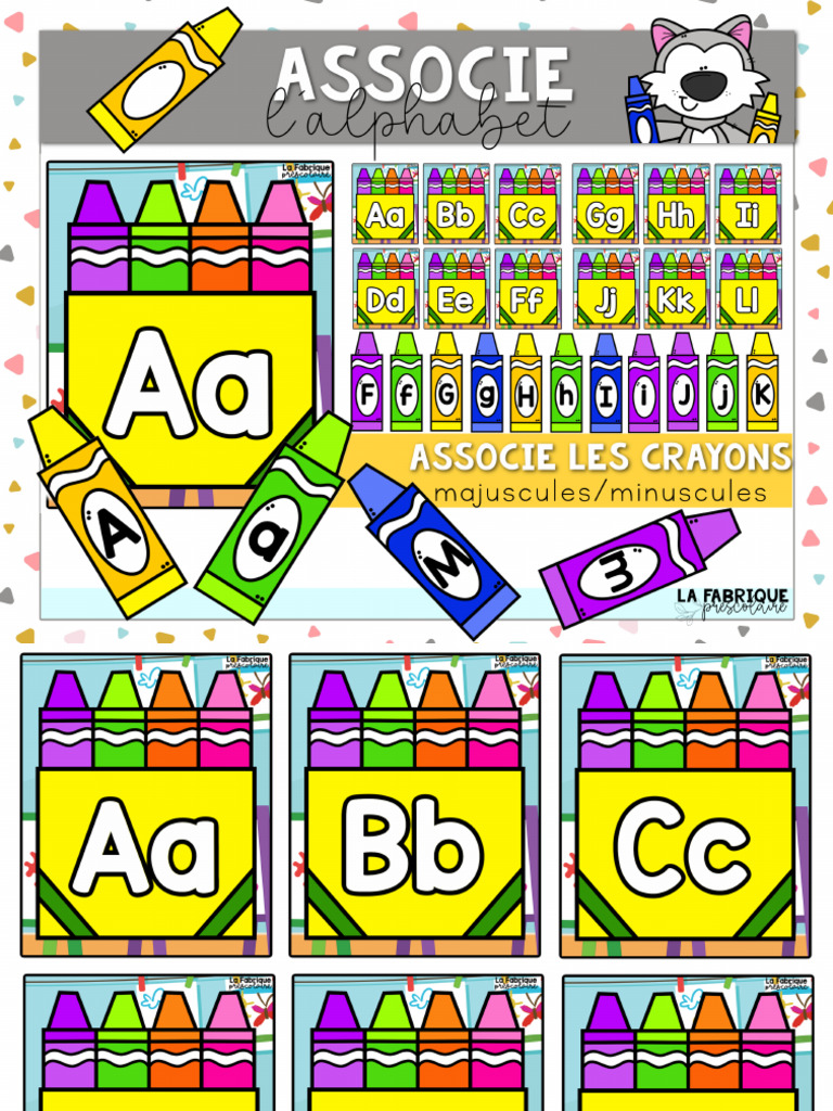 Alphabet_crayons | PDF