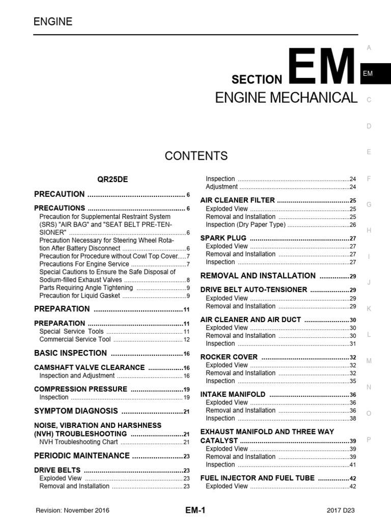 Engine Mechanical | PDF | Airbag | Propulsion