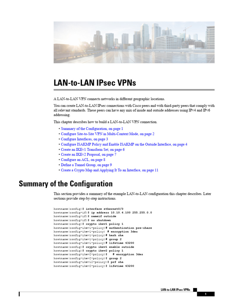 VPN Site2site | PDF | Virtual Private Network | Computer Networking