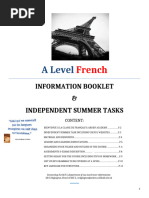 AQA French GCSE Photocards | PDF