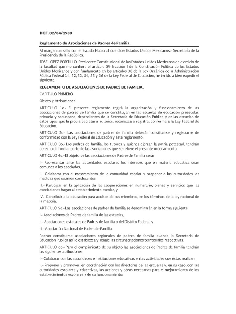 Reglamento de Ampf | PDF