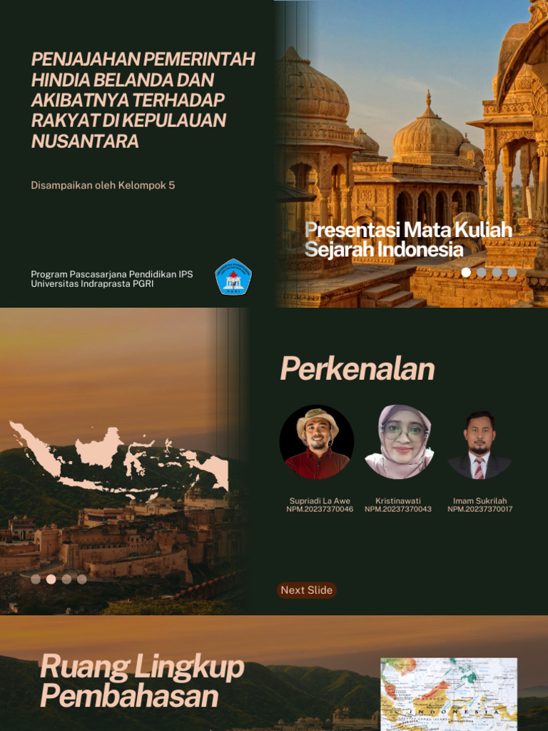 Presentasi Kelompok 5 Sejarah Indonesia Kelompok 5_compressed (1) | PDF