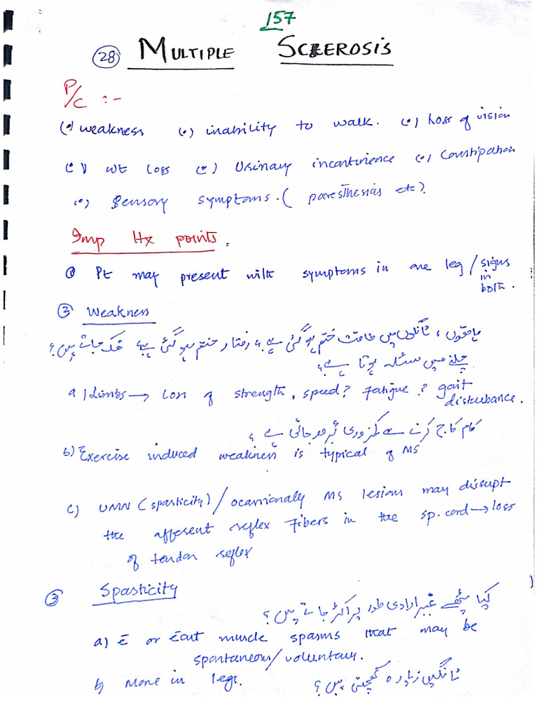 MWR Multiple Sclerosis | PDF