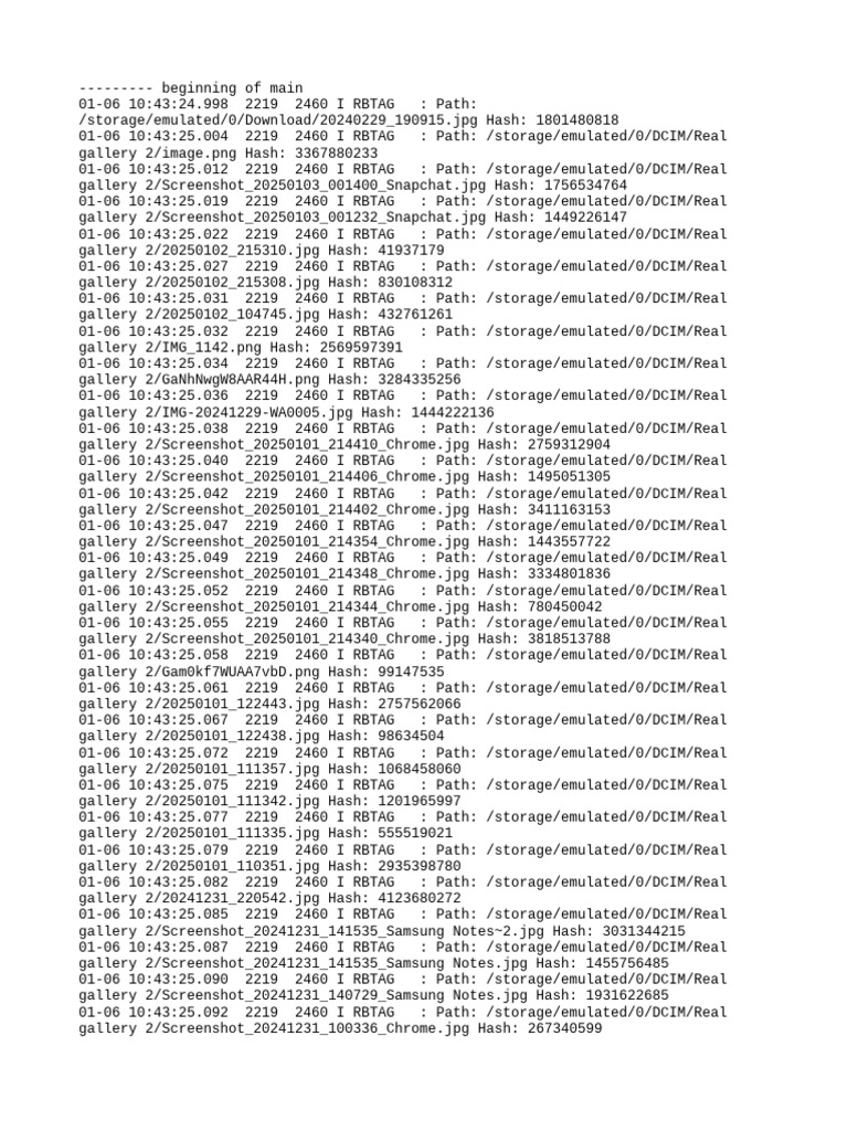 Log Cat 1736153004954 | PDF | Data Compression | Computer Vision