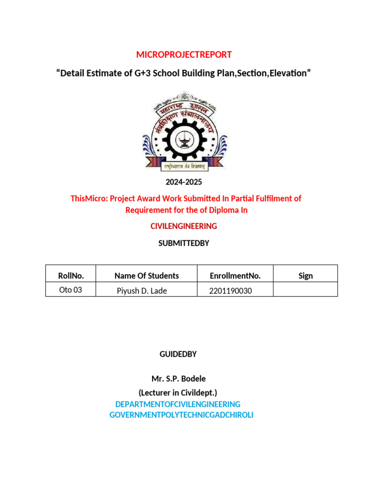 Est finAL SUBMISSION | PDF