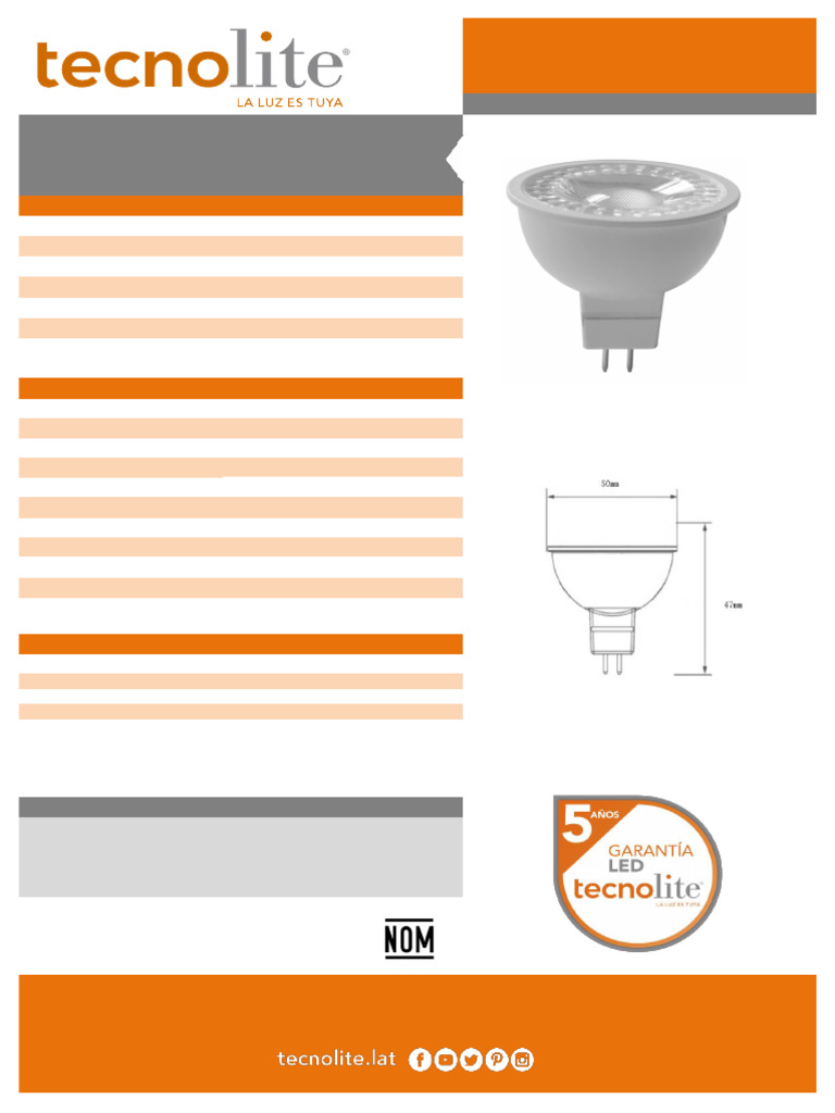 MR16D-LED 001 30-Datasheet | PDF
