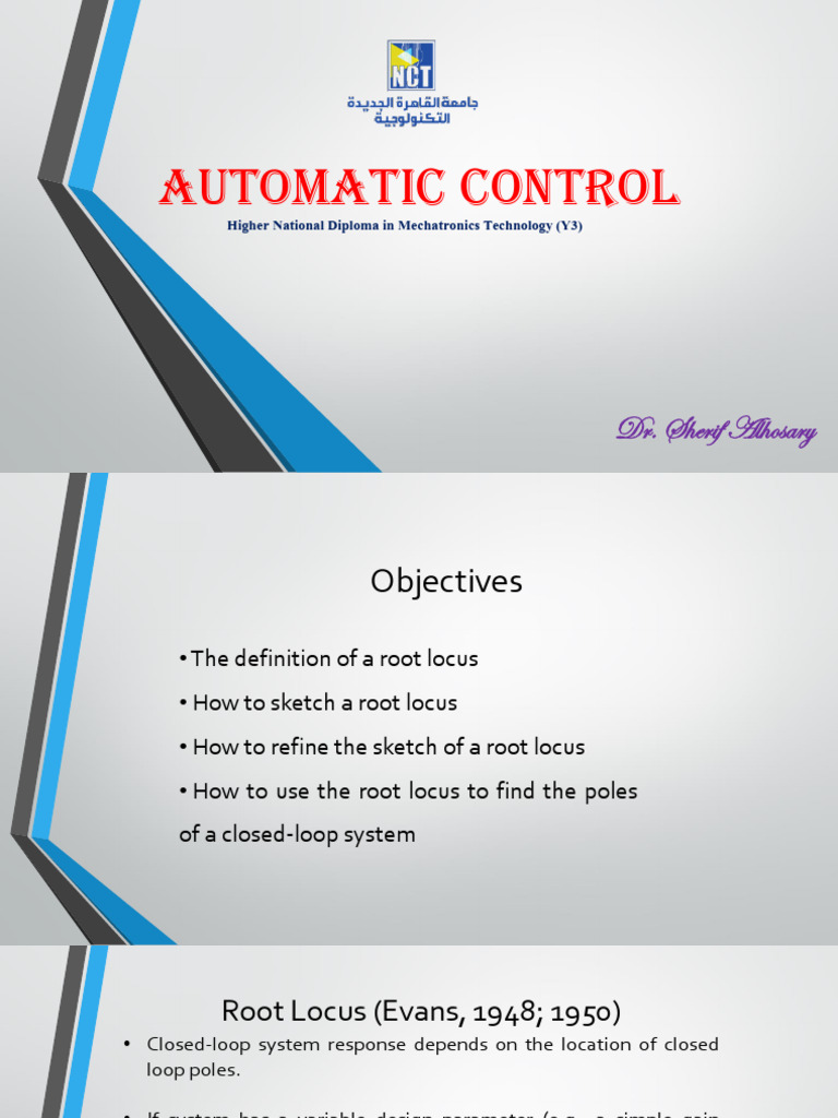 Lec 6 | PDF | Control Theory | Mathematical Analysis
