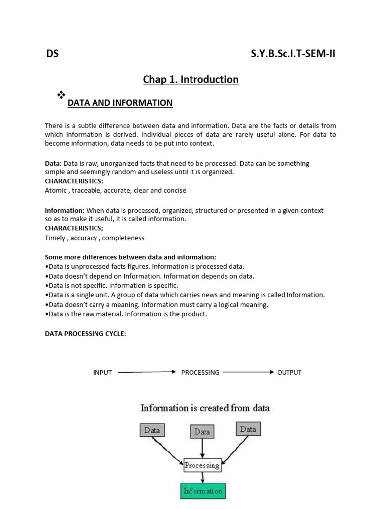DS Unit-1 | PDF | Database Index | Data Structure DS Unit-1 | PDF | Database Index | Data Structure