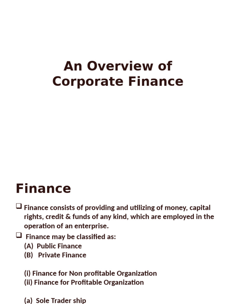 Introductory Finance | PDF | Takeover | Stocks