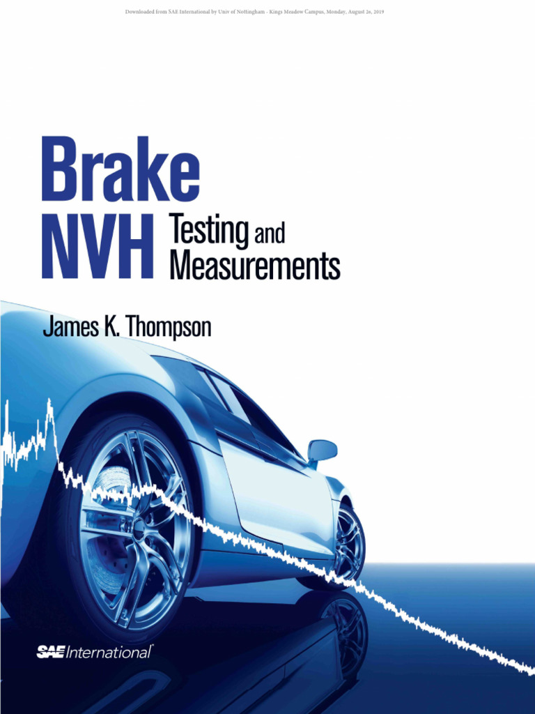 Brake nvh: testing and measurements | PDF | Oscillation | Frequency