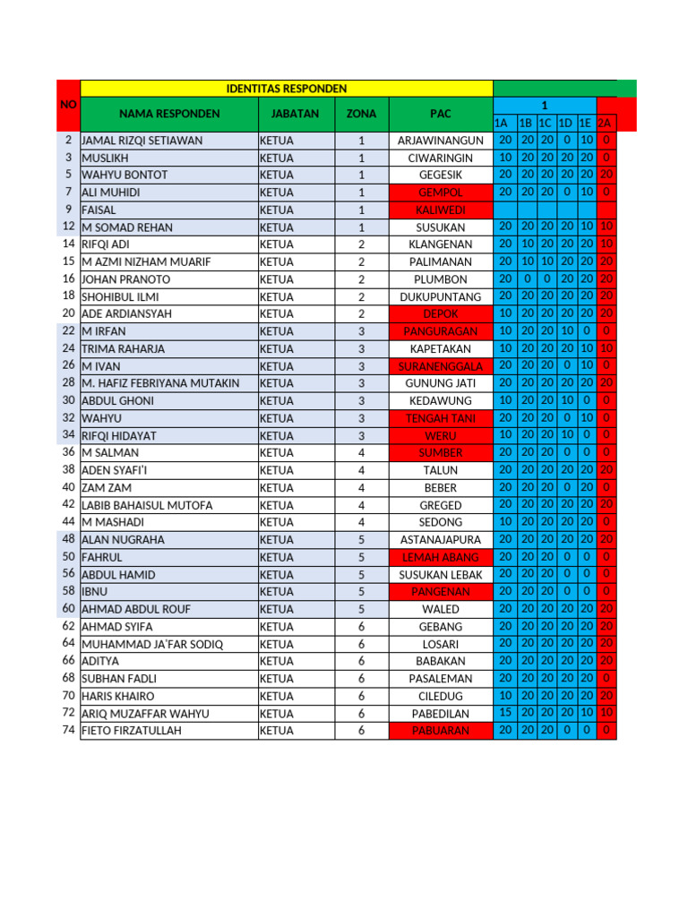 Entry Data Audit | PDF