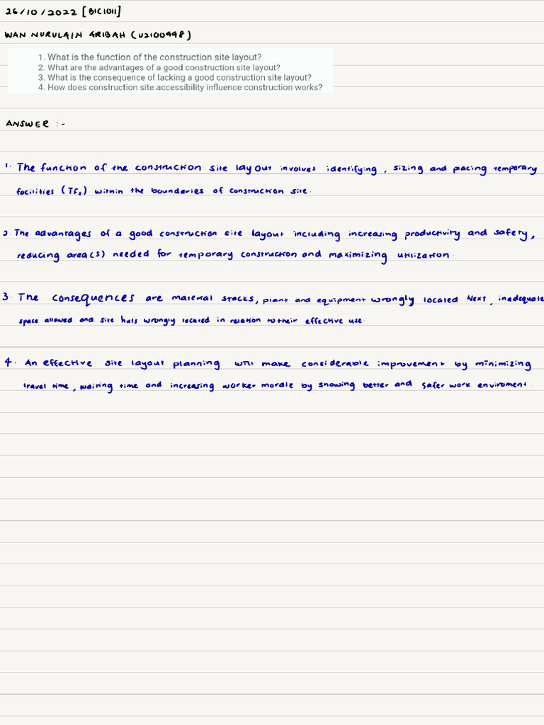 Tutorial1 Bic1011 (U2100998) | PDF