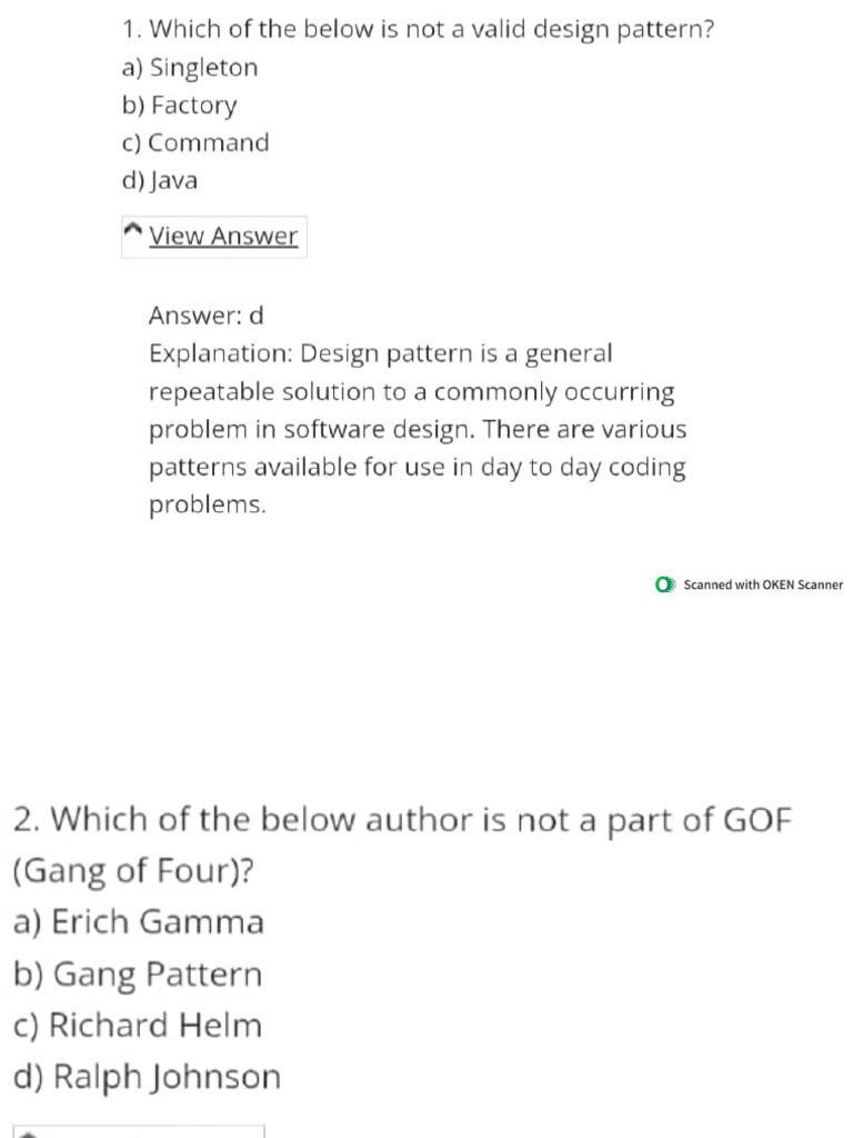 Design Pattern | PDF