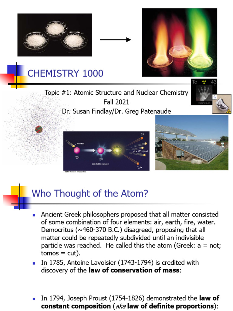 Understanding Atomic Structure and Isotopes | PDF | Atomic Nucleus | Atoms