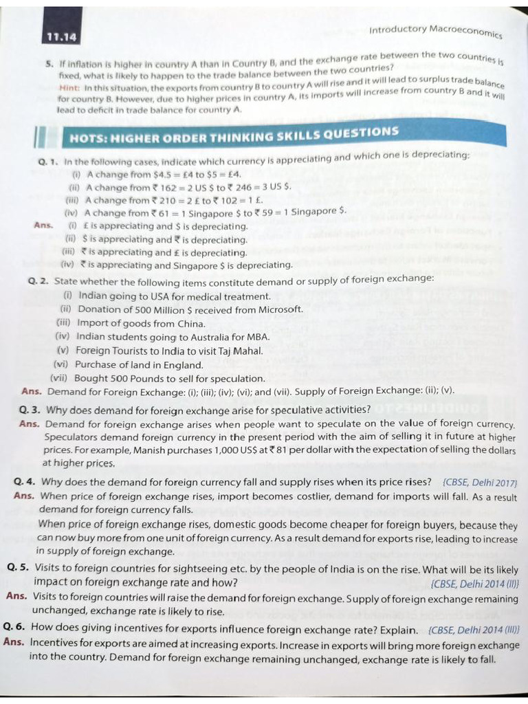Exchange Rate Questions | PDF