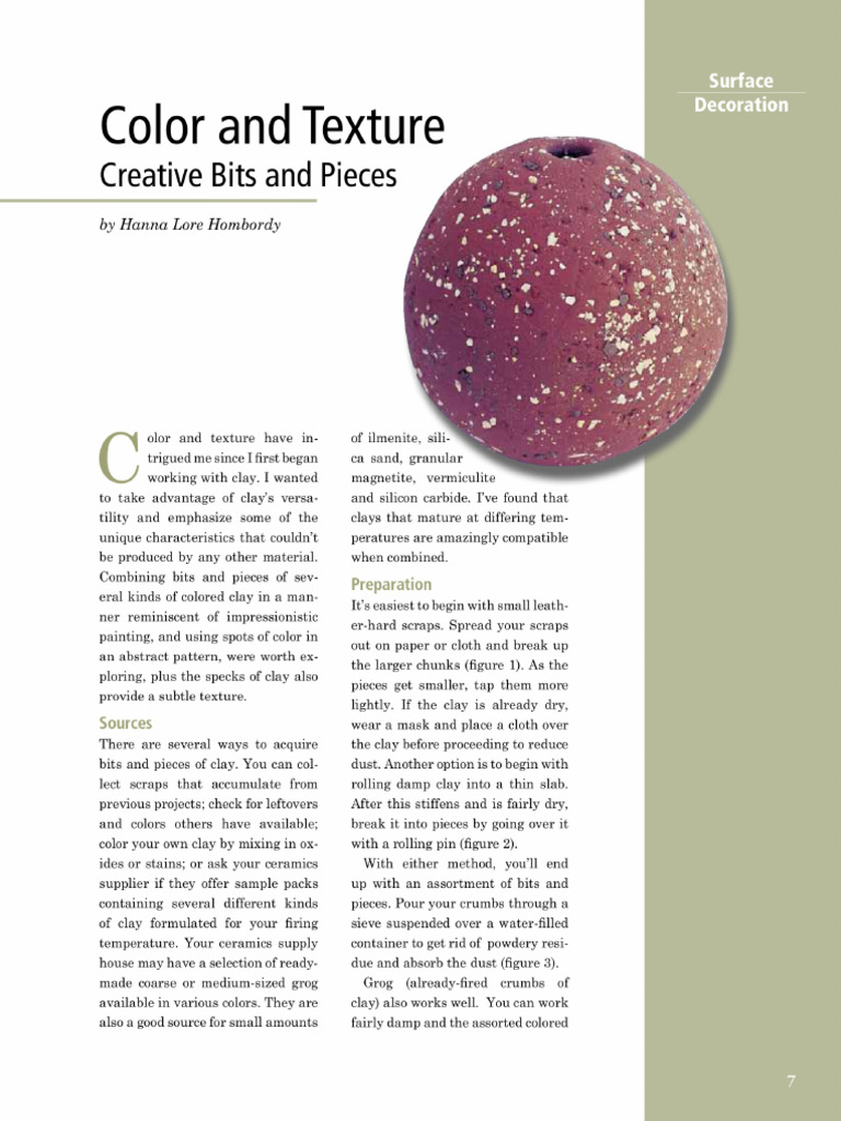 Surface Decoration Finishing Techniques Ceramic Arts Handbook by ...