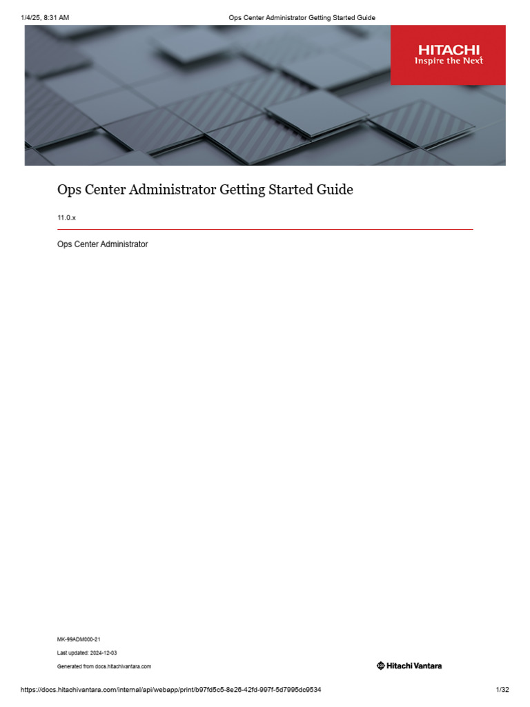 Ops Center Administrator Getting Started Guide | PDF | Port (Computer Networking) | Software ...