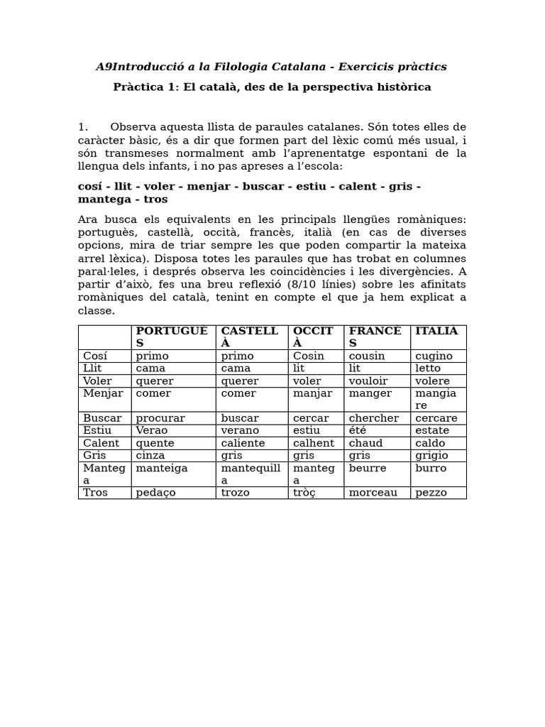 Exercici Pràctic 1 | PDF