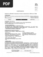 REGENT 800 WG Bula Rev05 05.06.2019 | PDF | Embalagem e rotulagem ...