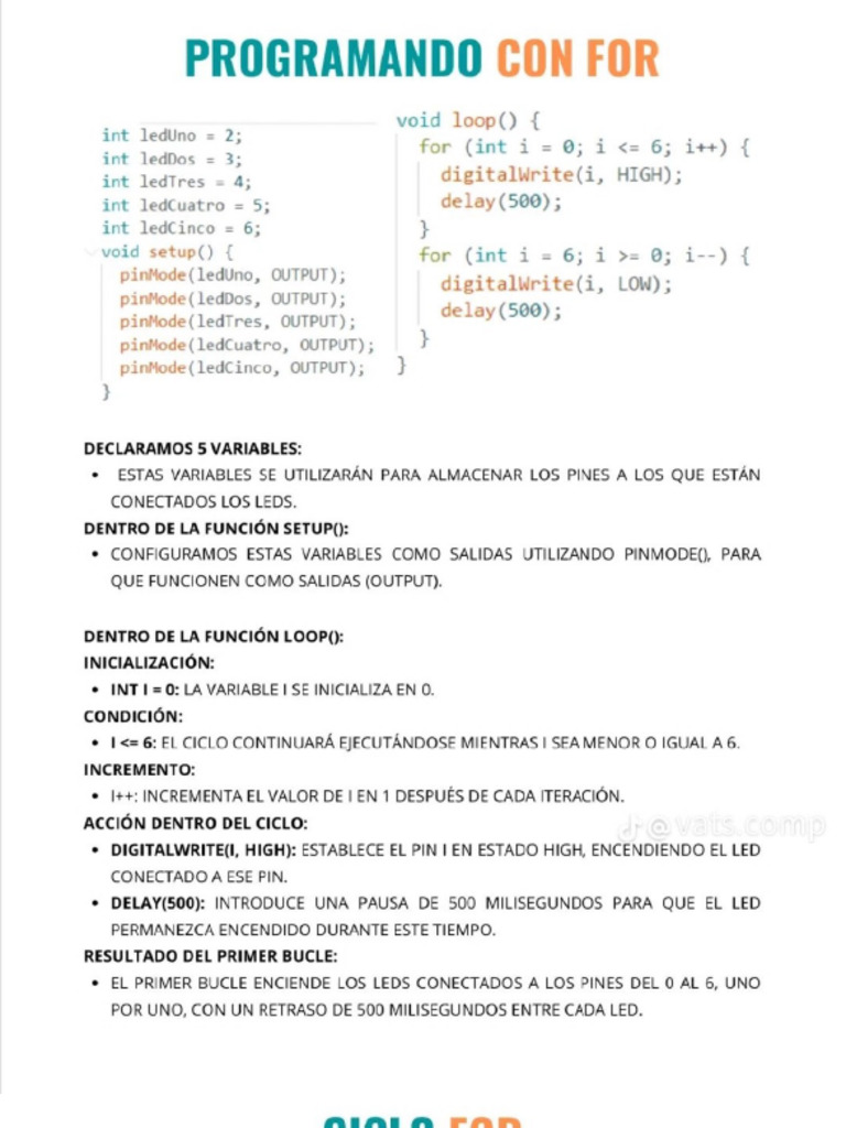 Resumen Arduino Libro de Proyectos | PDF