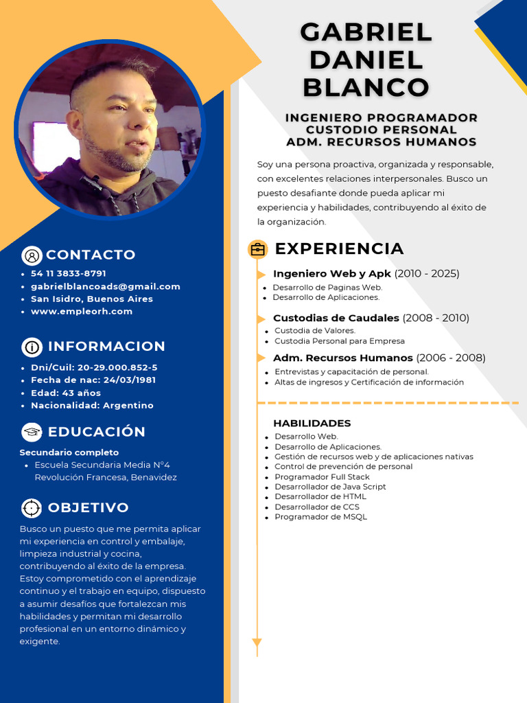 CVGabriel Blanco | PDF