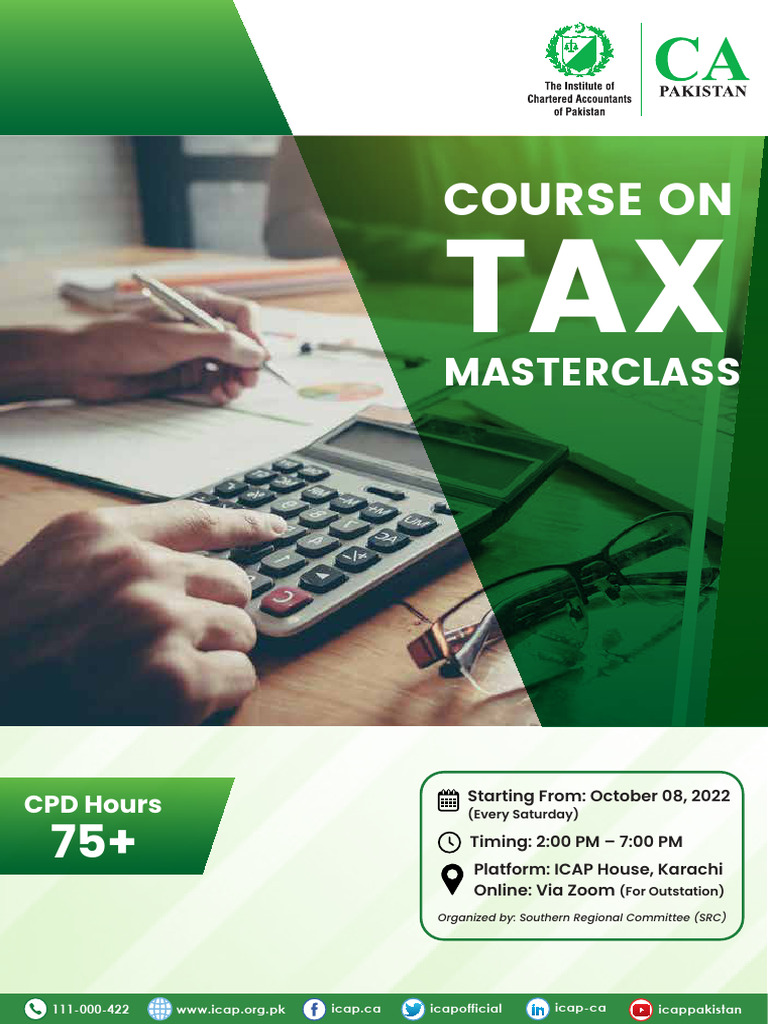 Course on Tax Masterclass | PDF | Taxes | Income Tax