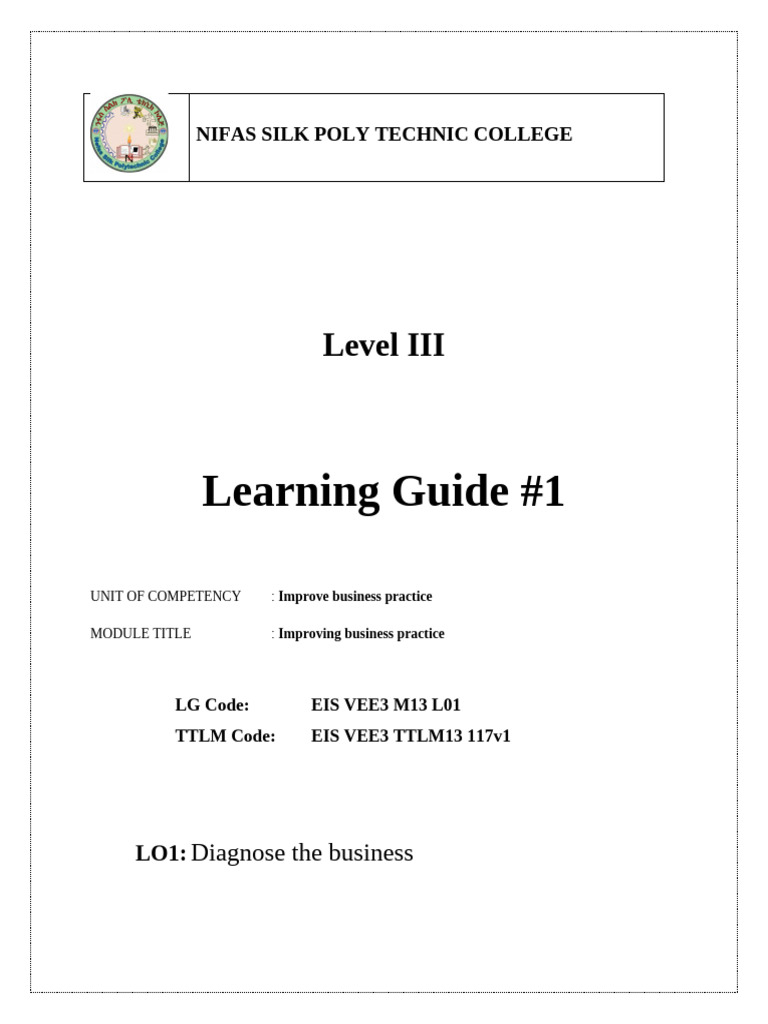 Improve Bussines Practice - New1 | PDF | Entrepreneurship | Expense