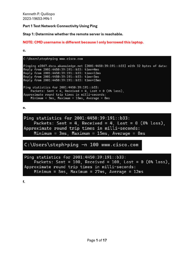 Lab Mapping | PDF | Routing | Network Architecture