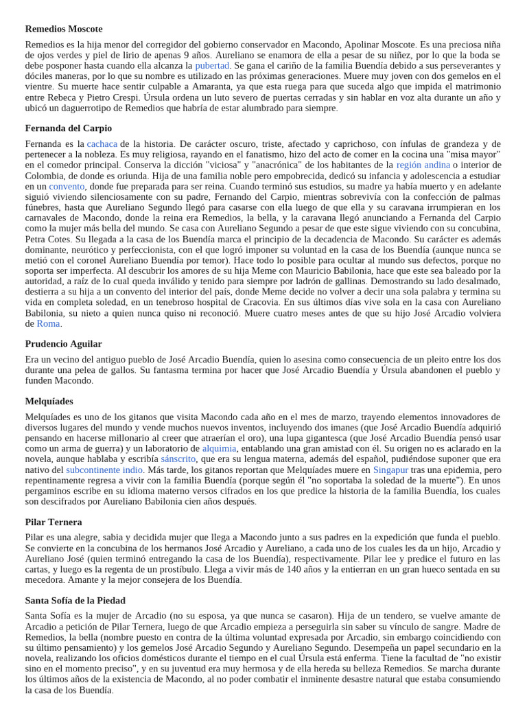 Remedios Moscote | PDF