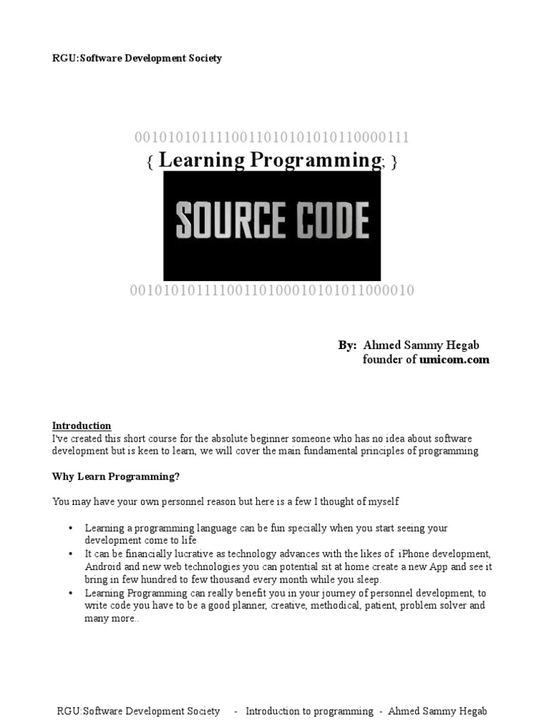 Learning Programming With Gab | PDF | Method (Computer Programming ...