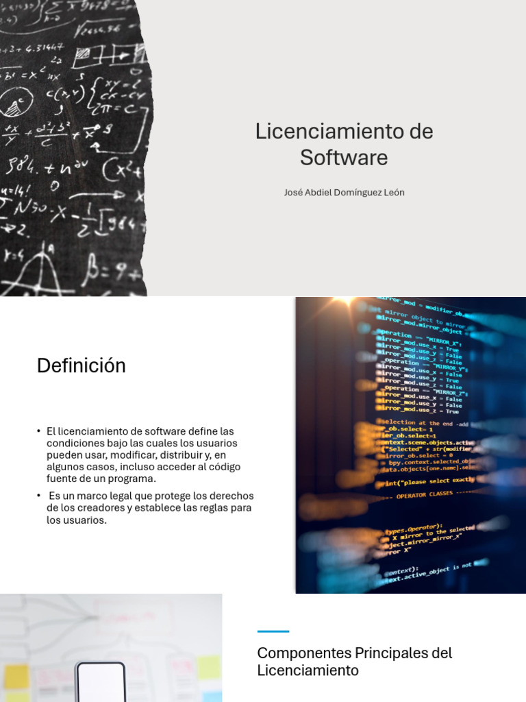 Licenciamiento de Software | PDF | Software libre | Software propietario