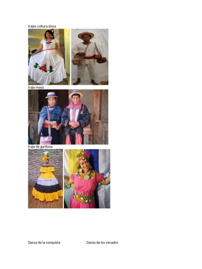 Trajes Cultura Xinca | PDF