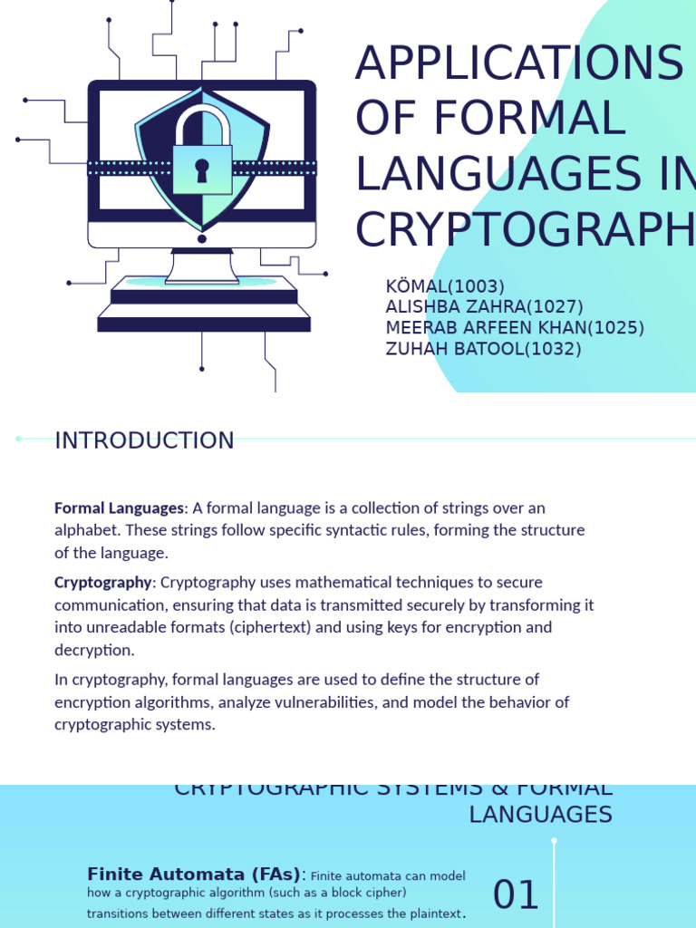 TOA PRESENTATION | PDF | Cryptography | Encryption