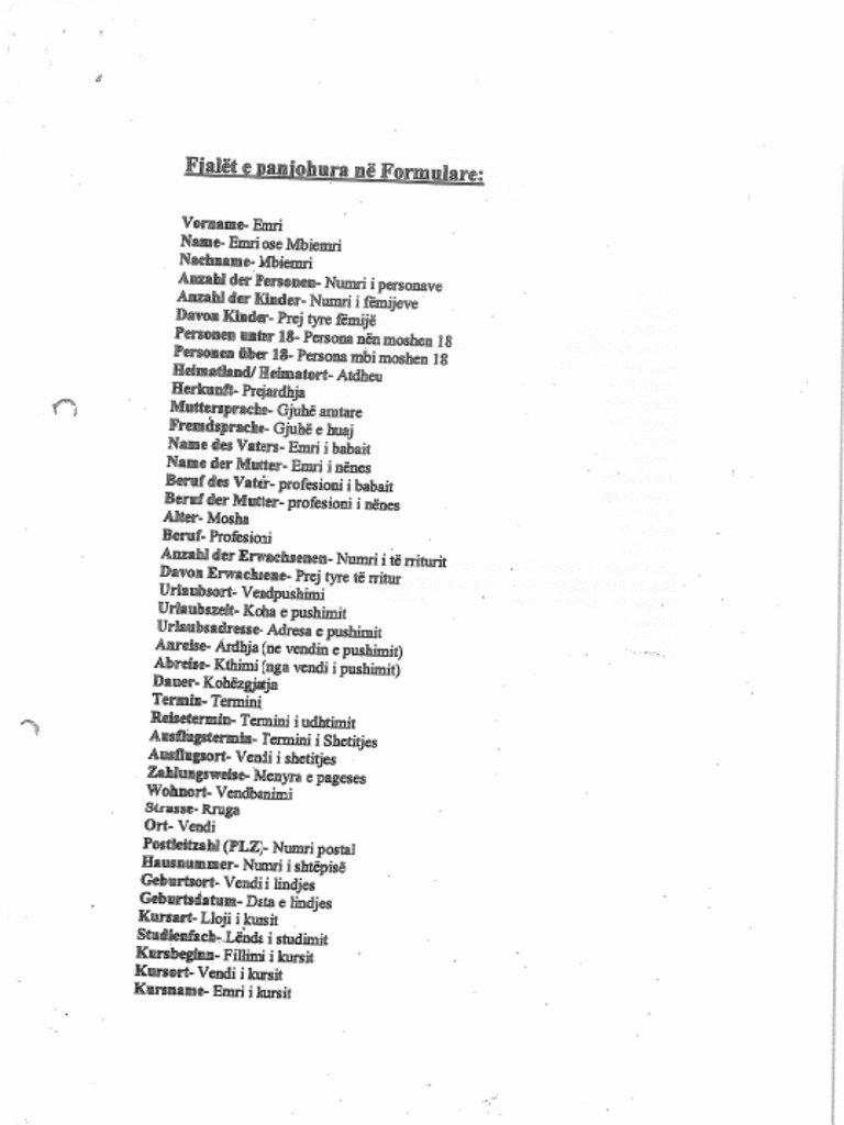 A1 teste goethe | PDF