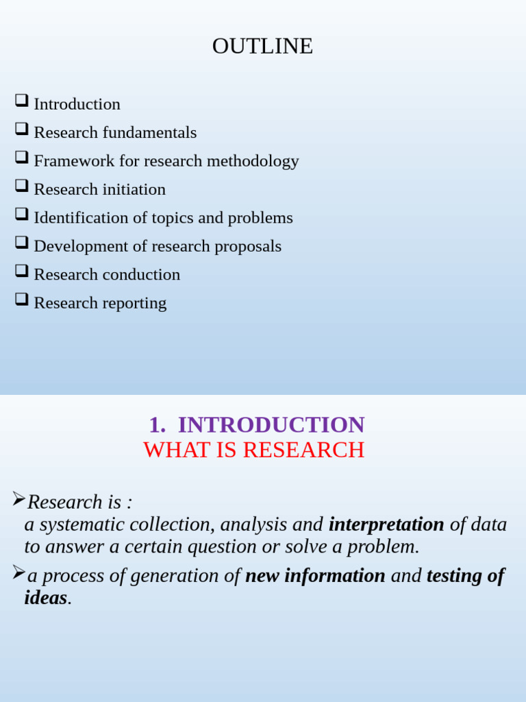 Research M Ppt1 | PDF | Methodology | Theory