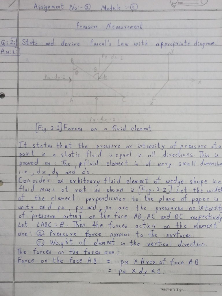 FM Assignment -2 Hardik Tare 221126 | PDF | Mechanics | Physical Quantities
