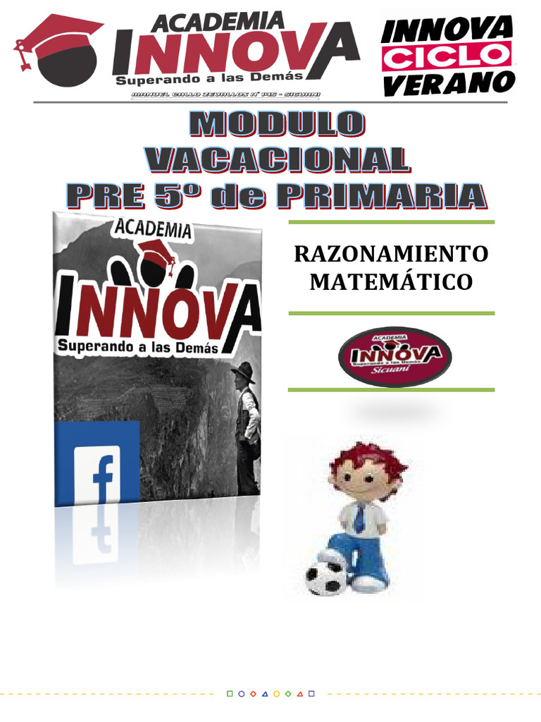 Raz. Mat. Innova 2025 | PDF | Matemáticas