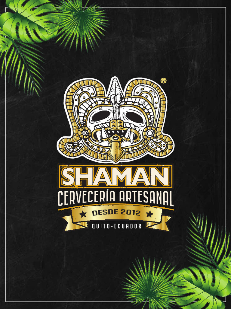 Menu Shaman 2022 | PDF | Cerveza | Ron