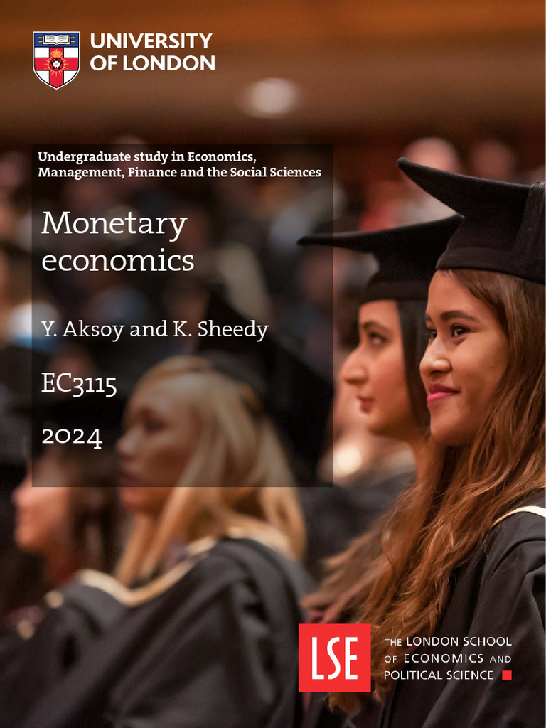 EC3115 Monetary Economics Subject Guide | PDF | Monetary Policy ...