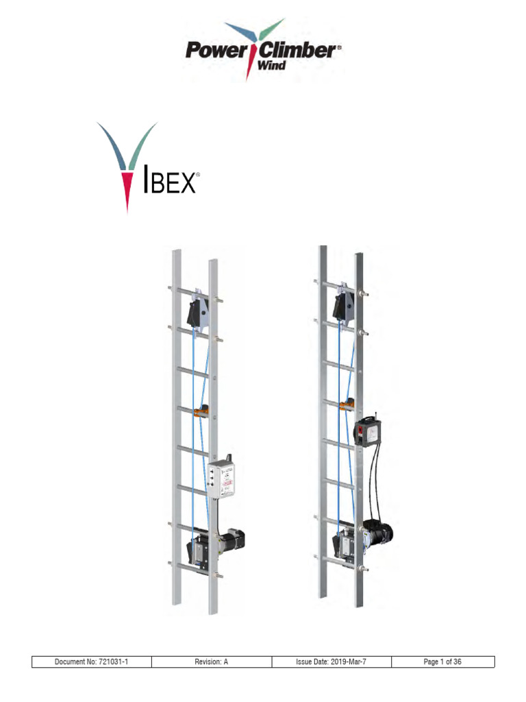 IBEX Climb Assist System Operations Guide | PDF | Nut (Hardware) | Screw