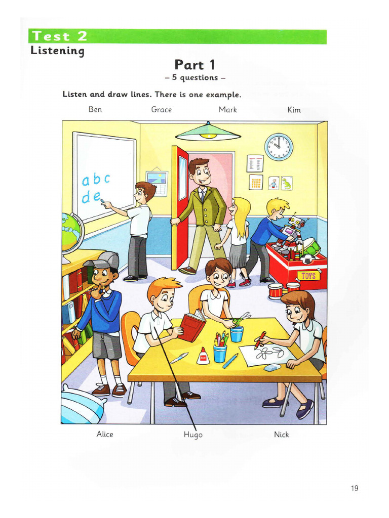 Starters Authentic 2 - Test 2 | PDF