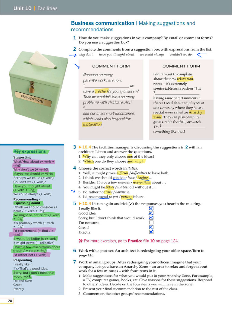 Making Recommendations and Suggestions | PDF