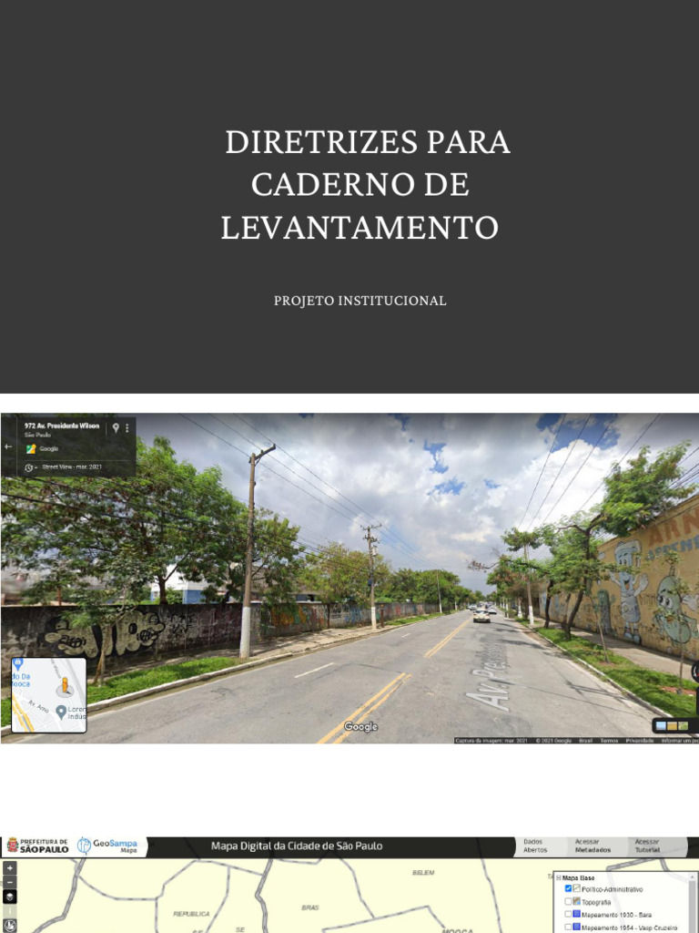 Parametros para caderno de levantamento | PDF