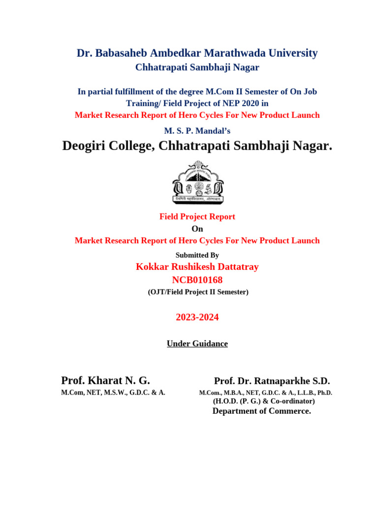 OJT-Field Project Second Sem Certificates-1 | PDF