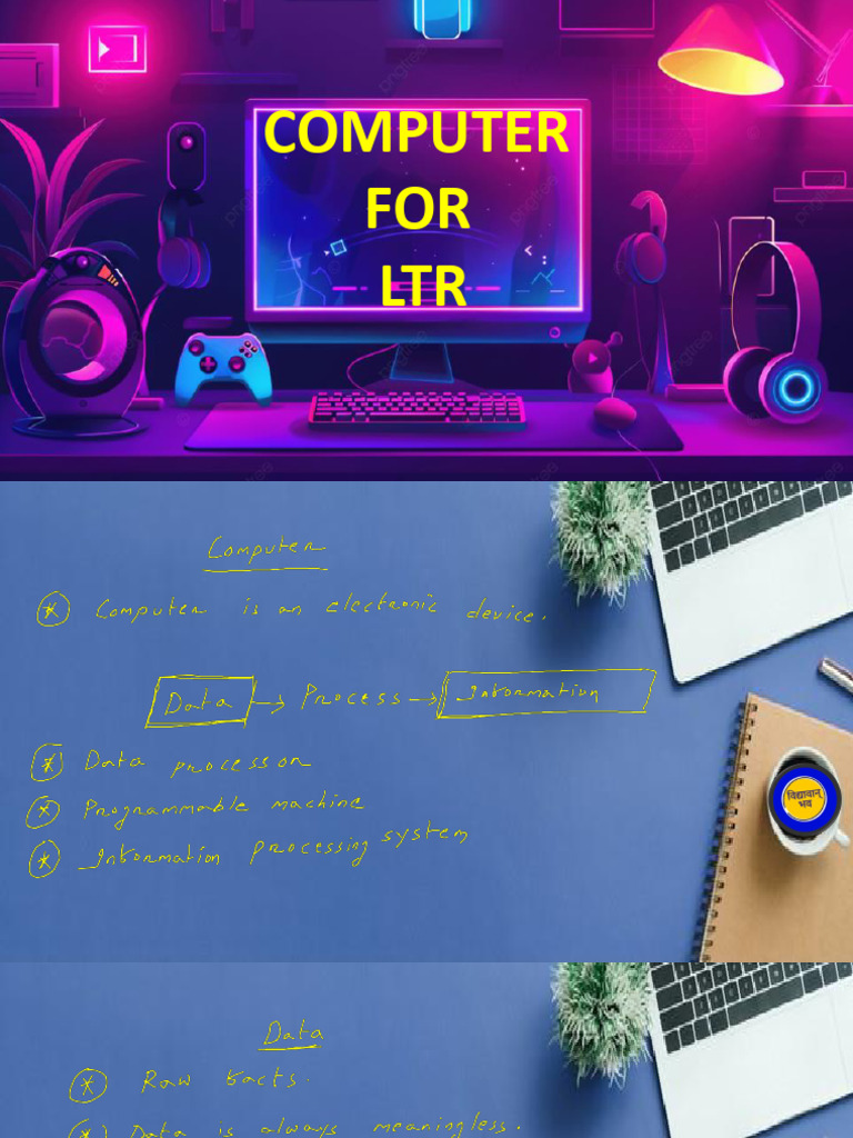 Computer Class For Ltr-1 | PDF | Printer (Computing) | Read Only Memory
